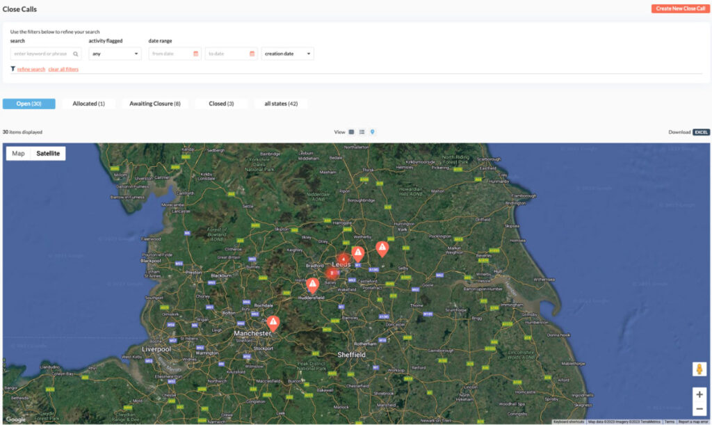 Close Calls Case Study - eviFile